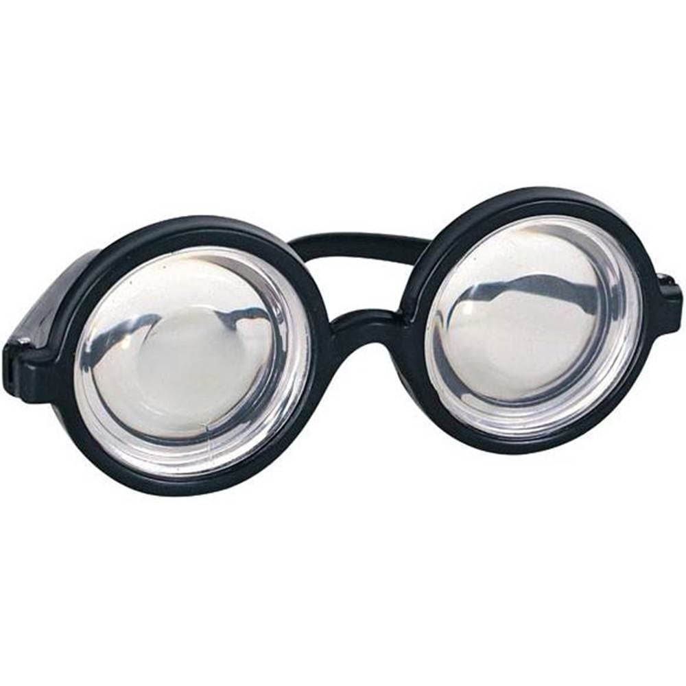 Nerd Glasses Round Bubbles Glasses Bug Eyes Specs Coke Bottle Costume Novelty Glasses Walmart