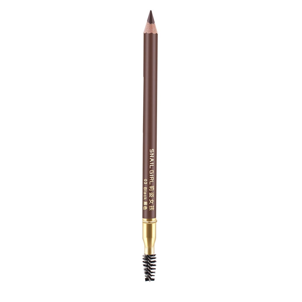 Linyer 2 in 1 Double-headed Eyebrow Pencil Waterproof Sweat-proof Makeup Learner Eyebrow Pen ...