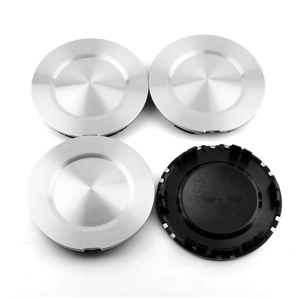 New 4PCS 165mm 6 1/2" Silver Brushed Car Hub Cap Suit for Trailblazer ...