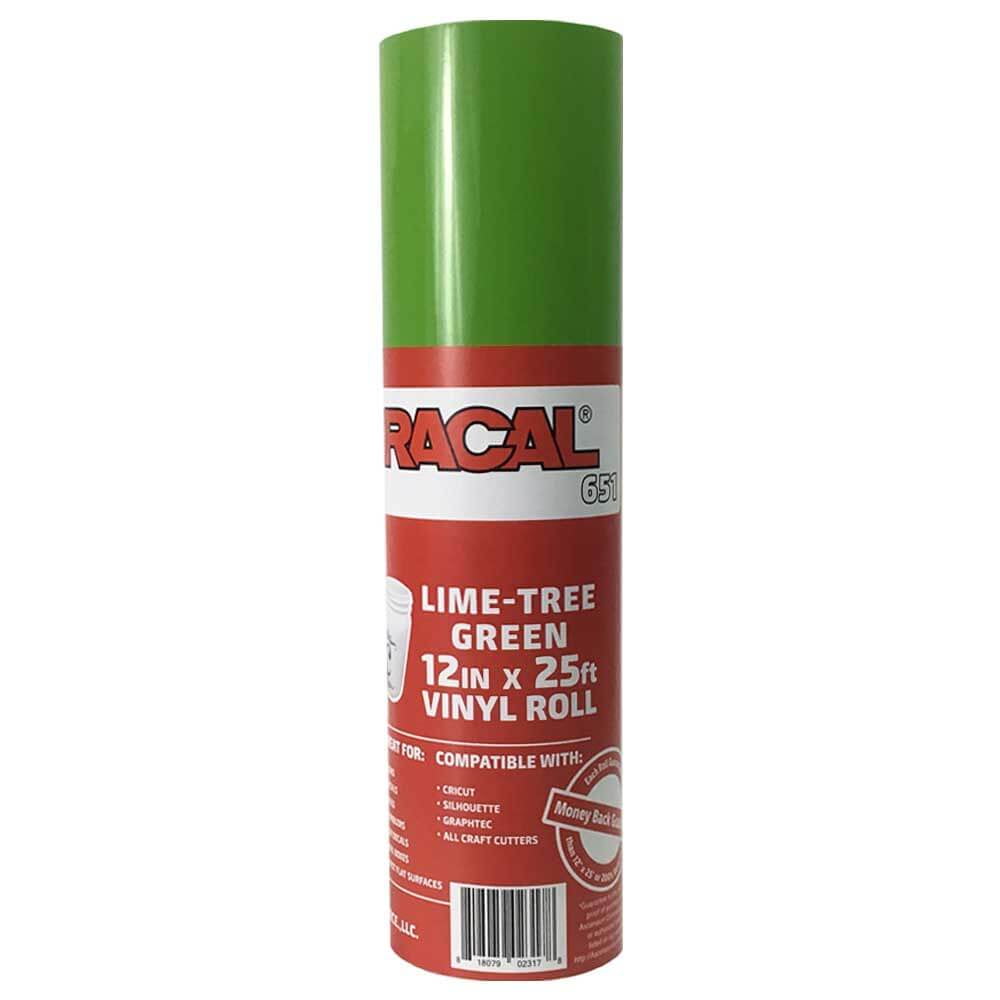 12" x 25ft Roll of Oracal 651 Lime-Tree Green Craft Vinyl - Adhesive ...