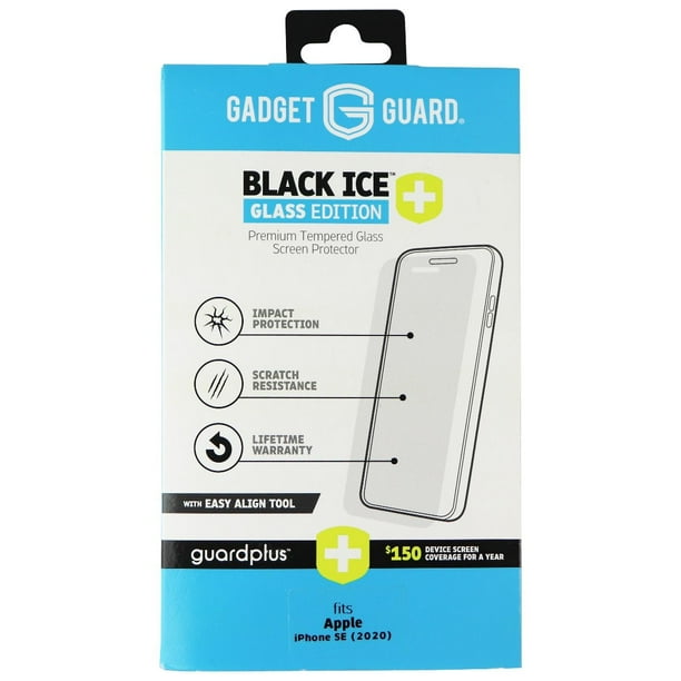 Gadget Guard Black Ice+ (Plus) Glass Edition for iPhone SE (2nd Gen ...