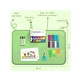 Reusable Silicone Drawing Mat For Kids Portable Art Art Pad Creative ...