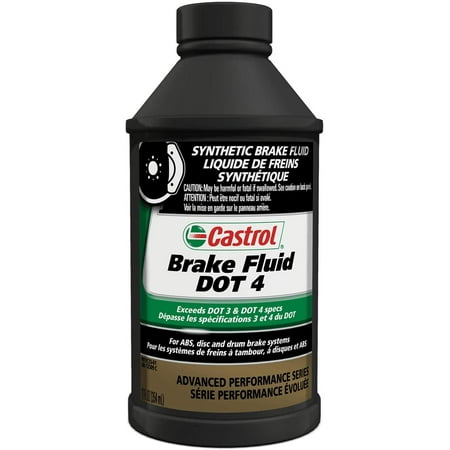 Castrol 12509-12PK DOT-4 Brake Fluid - 12 oz, (Pack of 12) | Walmart Canada