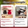 Cherry Pitter Multiple, Quick Release Multi Cherries Stoner Pitter 7-in ...