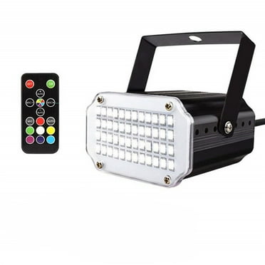 Lightahead LED Sound Activated Stage Light ? Multi Color Auto Strobe ...