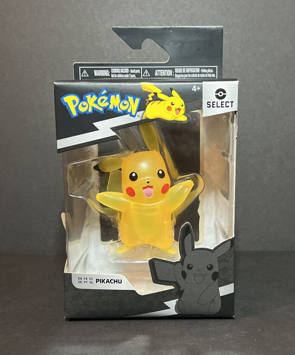2022 Pokémon Select Series 1 Clear Pikachu Jazwares Figure - Walmart.com