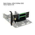 Fast Speed PCIe4.0 Based NVMe Expansion Card with 4Port SSDs Support ...