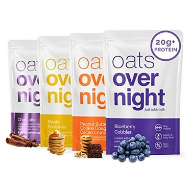 Free Shipping! Oats Overnight High Protein Fiber Breakfast Shake 16 ...
