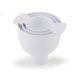 Kitchenaid Set of 4 Plastic Funnels in White - Walmart.com