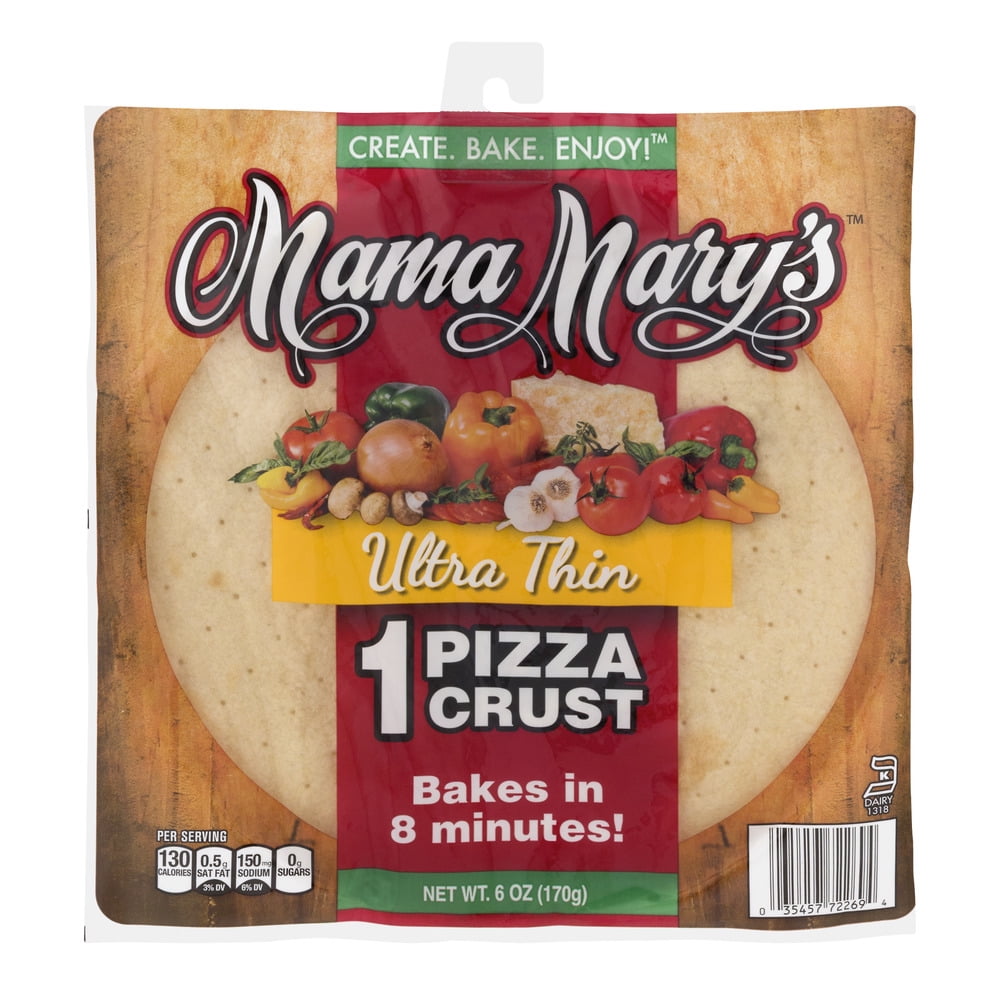 Mama Marys Pizza Crust Ultra Thin 60 Oz