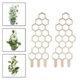 simhoa 2Pcs Garden Plant Pot Trellis Potted Plants Trellis Yard Balcony ...