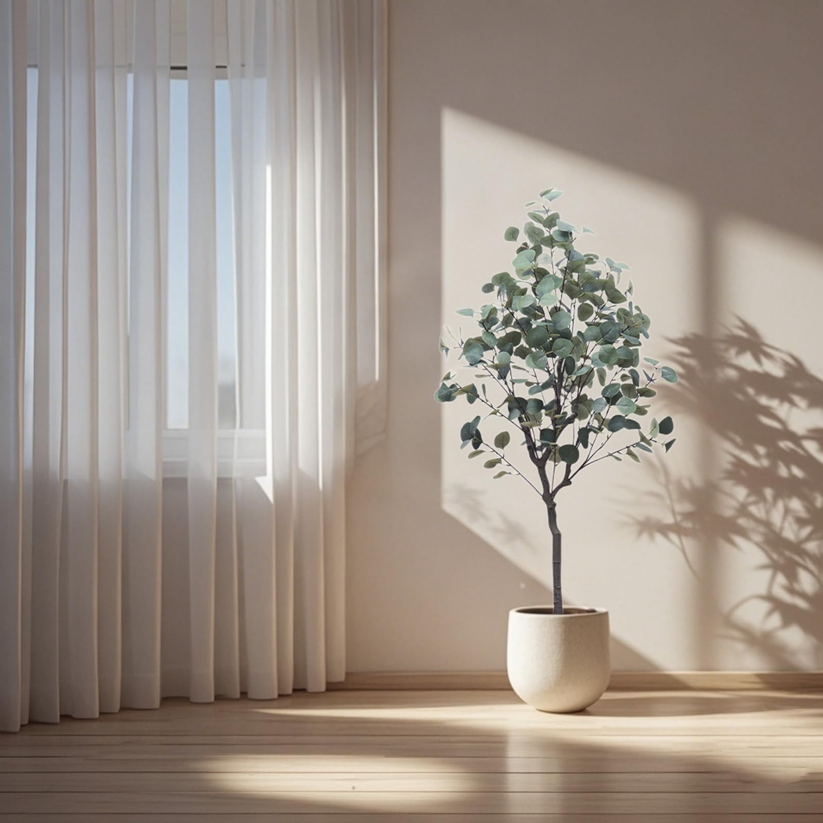 Click here for Cuisinsmart Artificial Eucalyptus Tree 4ft  Fake S... prices