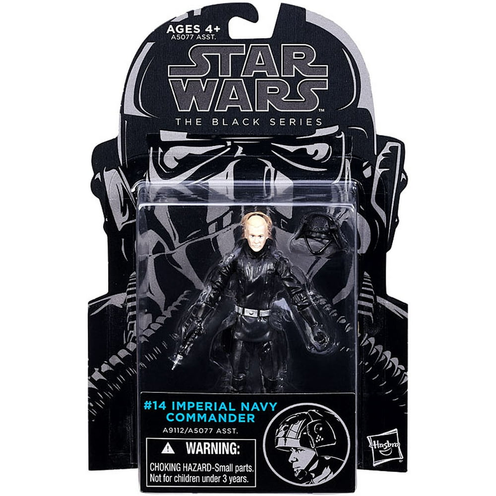 Star Wars Black Series Imperial Navy Commander Action Figure - Walmart ...