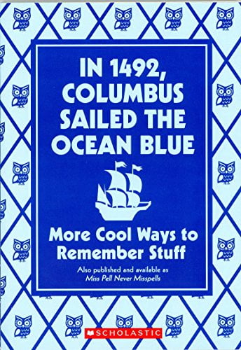 1492 Columbus Sailed Ocean Blue 1492 Columbus Sailed Ocean Blue