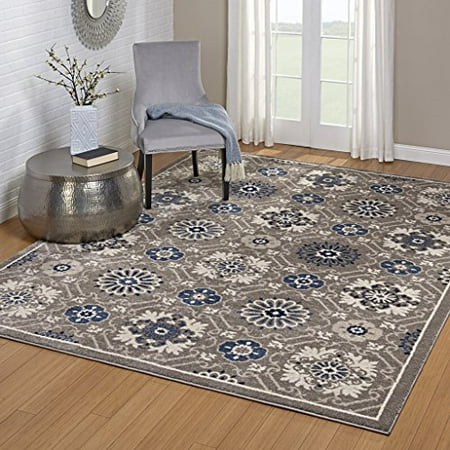 Drexel Heritage Contemporary Rug 1" Thick ArtDeco Stylized Floral Maze ...