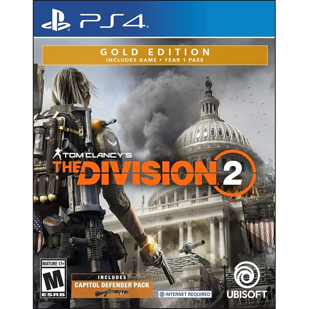 Tom Clancy's The Division 2 Gold Edition Steelbook Para Ps4 Ubisoft ...