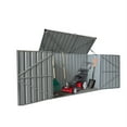 Build-Well 6 ft. x 3 ft. Metal Horizontal Storage Shed with Floor Kit ... Build-Well 6 ft. x 3 ft. Metal Horizontal Storage Shed with Floor Kit ...
