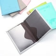 Waterproof PU Leather Passport Holder Passport Cover with ID Card Bank ...