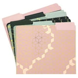 Paper Junkie Decorative File Folders, Heavy-Duty Colorful Paper, 12 ...