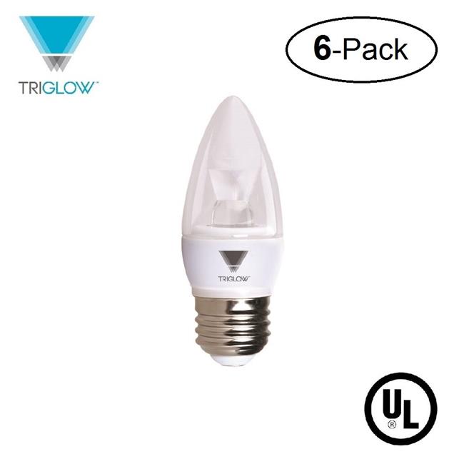 5 - 40 watt Equivalent LED Torpedo Bulb, Dimmable 4100K Cool White ...