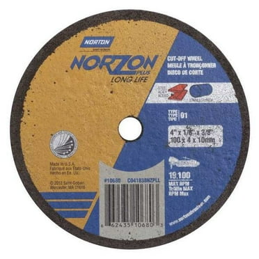 Norton Abrasives Grinding Wheel,T1,8x1x1,36/46G,Brown 07660788286 ...