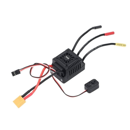 60A Electronic Speed Controller, RC Car Brushless ESC External ...