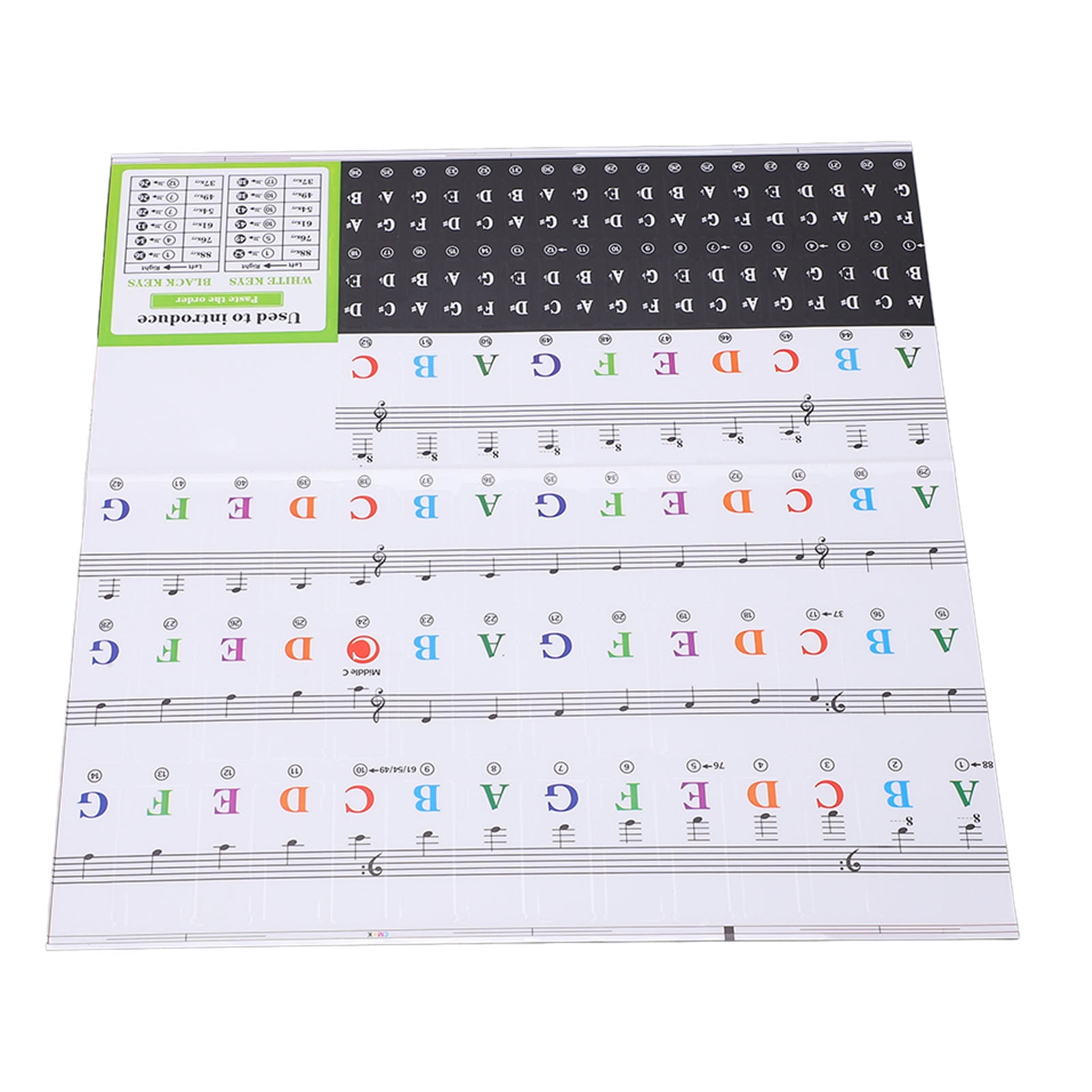 Click here for Fyydes Electronic Piano Sticker  Easier Playing Pi... prices
