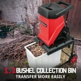 PowerSmart 1.5" 120V 15-Amp Electric Wood Chipper Shredder, with ...