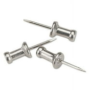 Moore Push-Pins Boxed, Aluminum, 5/8", 100/Pkg. - Walmart.com