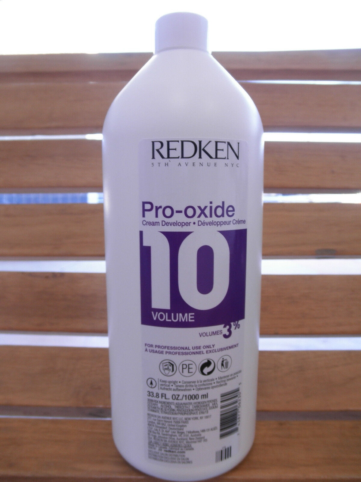 REDKEN 10 Volume Pro-Oxide Cream Developer, 33.8 oz - Color Camo - NEW ...