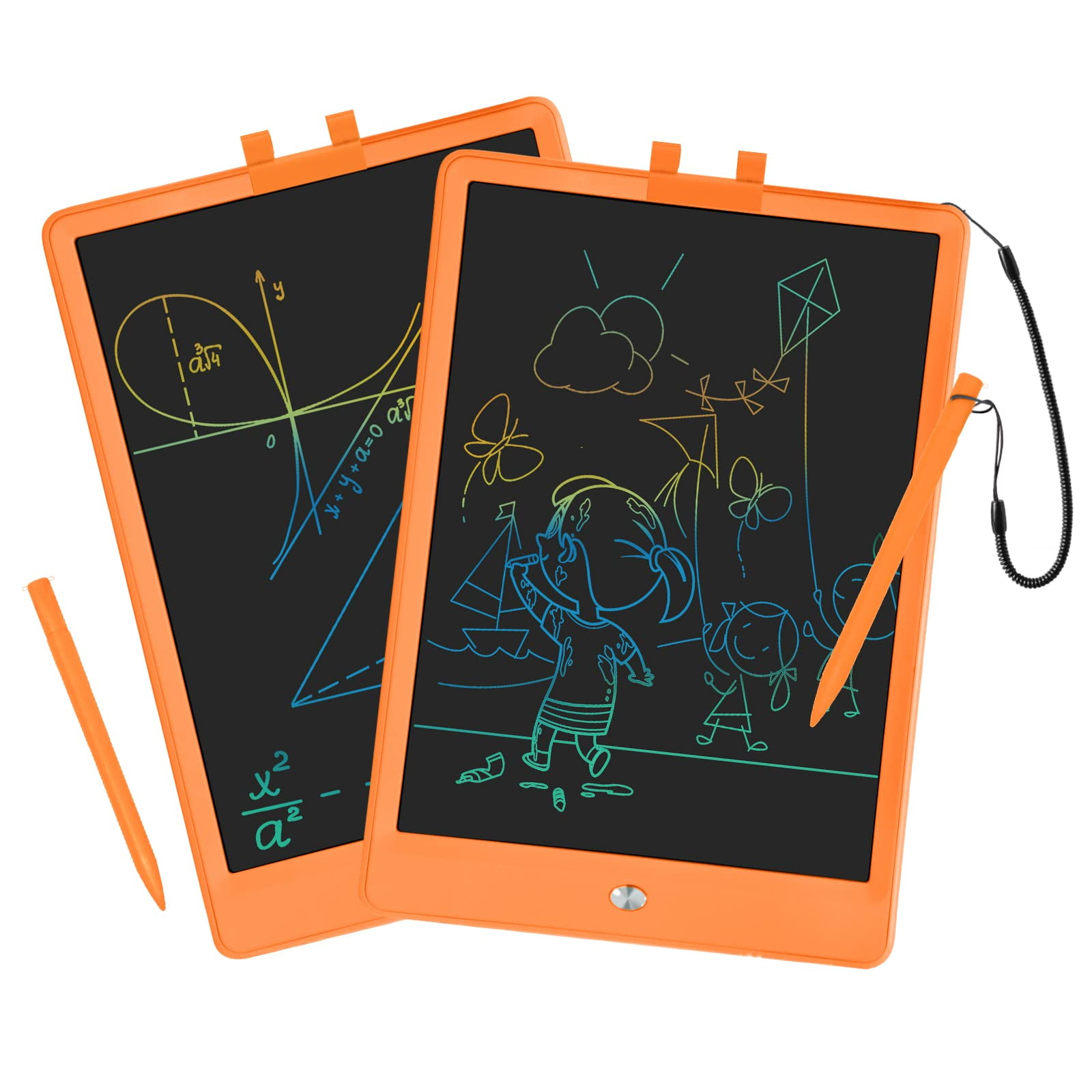 LCD Writing Tablet for Kids 2 Pack 10 Inch Doodle Board Drawing Pad ...