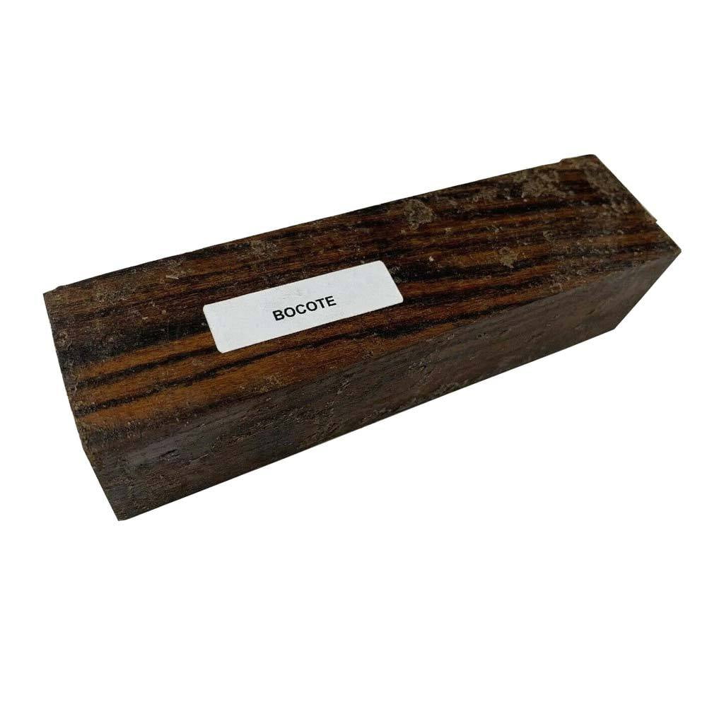 Bocote Turning Wood Blanks 1-1/2" x 1-1/2" x 18" (1 Piece) - Enhance ...
