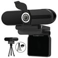 XPCAM 4K Webcam, 8MP HD Computer Camera with Microphone, Privacy ...