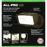 All-Pro? LED Large Single Head 1900 Lumen Floodlight - Walmart.com