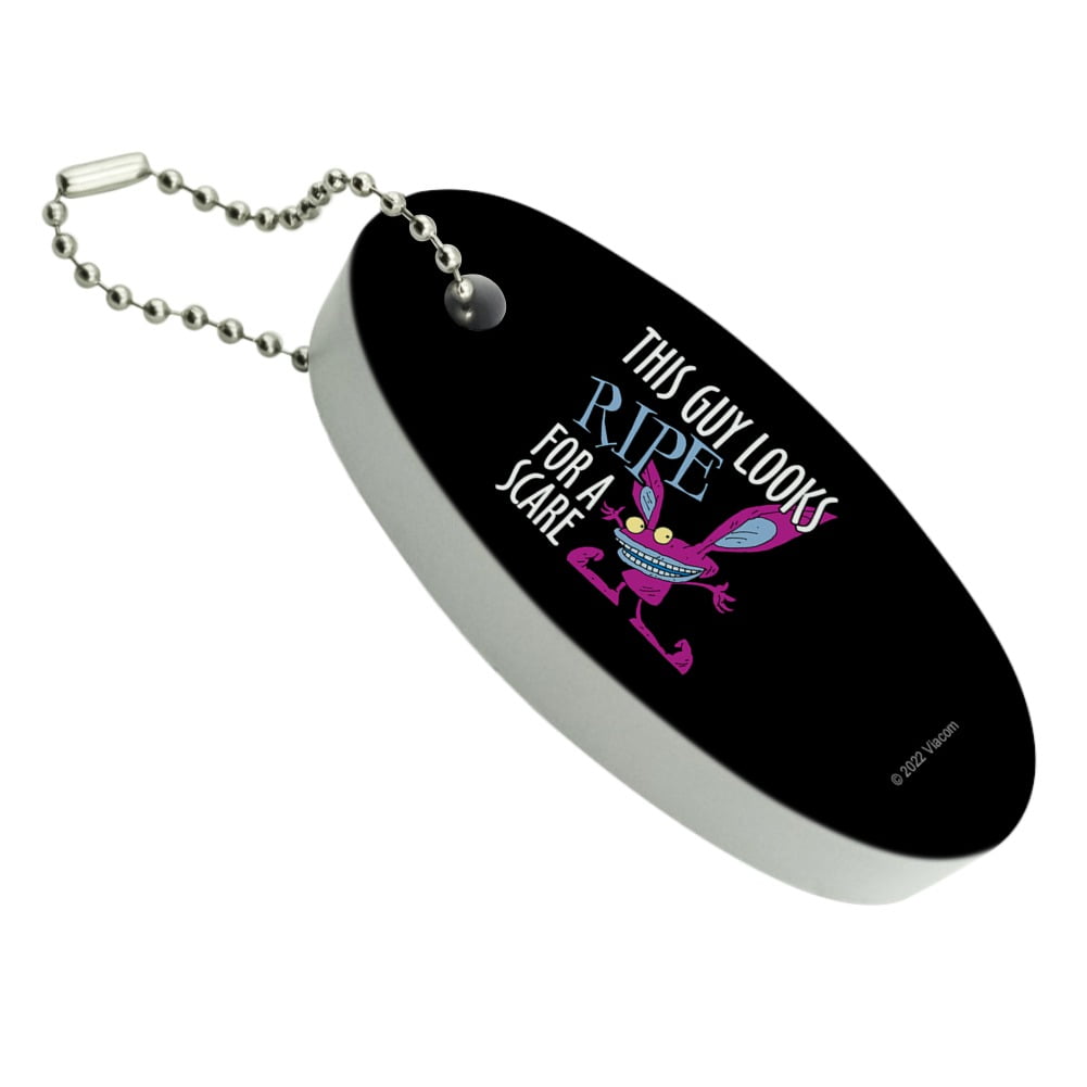 Aaaah Real Monsters Ickis Scare Floating Keychain Oval Foam Fishing ...