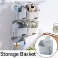 Agiufgs Storage Basket 23.6 X 6.46 in, Large Capacity with Breathable ...