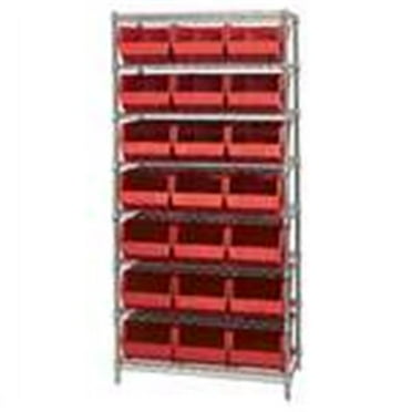 OFM X5 Series Model S508030048 48" Anti-Slide Rack, Chrome - Walmart.com