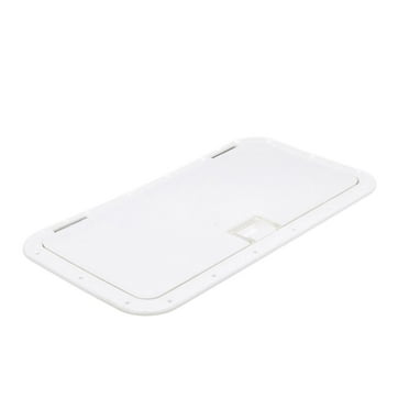Seachoice White Offshore Hinged Low-Profile Hatch, 10 In. X 20 In ...
