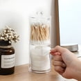 ACDANC 2026 New 10Oz Cotton Round Holder with Lid,Clear Plastic Makeup ...