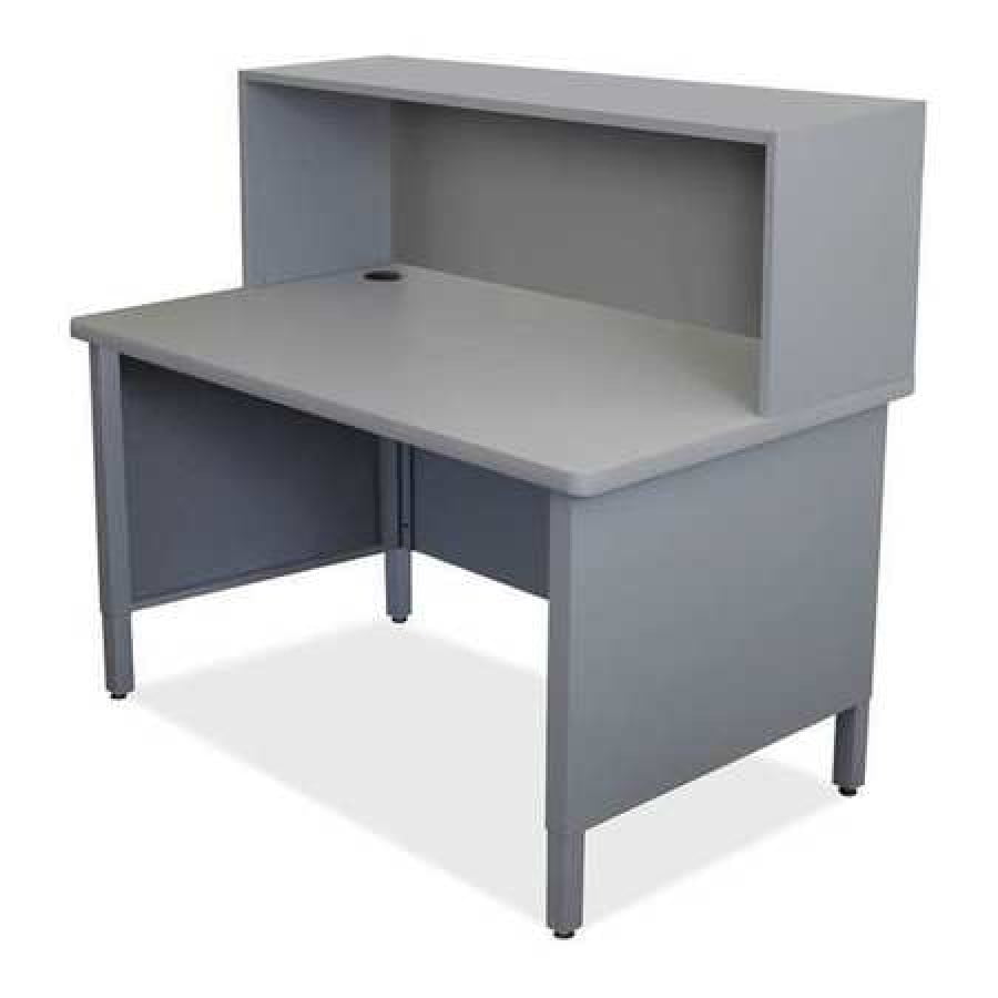 Mailroom Utility Table Finish: Slate Gray - Walmart.com