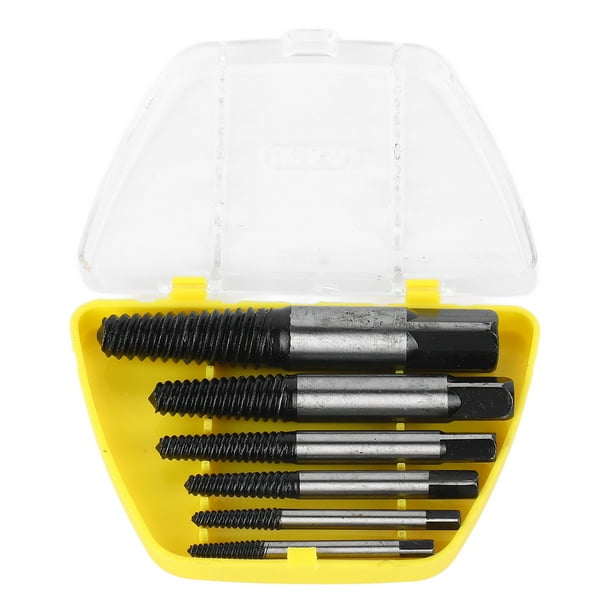 Broken Water Pipe Screw Extractor,6 Pcs Damaged Screw Stripped Screw ...