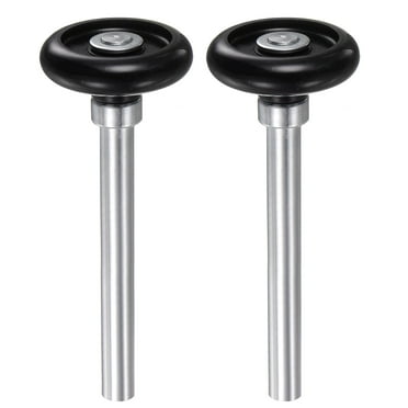Garage door rollers - 2" OEM Standard Nylon wheels with 4" stem (2-pack ...
