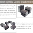 12 Pack Single Sanding Sponge Set - 80/100/120/180/220/320 Grit Sanding ...