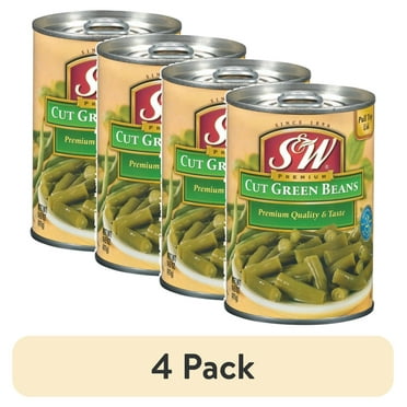 Great Value French Style Green Beans, Canned Green Beans, 14.5 oz Can ...