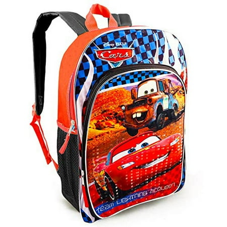 Walt Disney Studio Disney Cars Backpack for Kids, Toddlers - 16inch ...