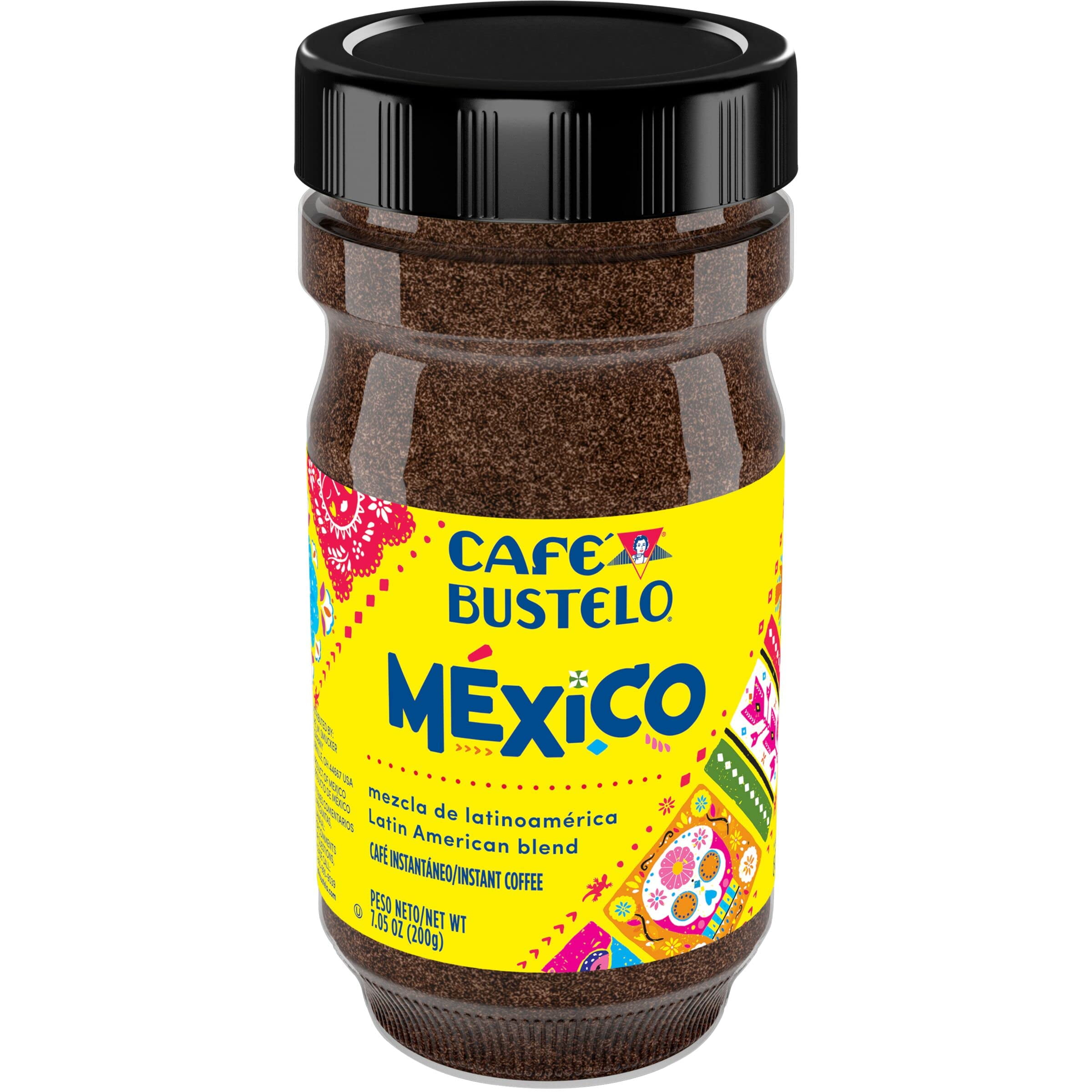 Café instantáneo Café Bustelo México Mezcla Latinoamericana 200g ...
