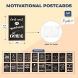Inspirational Print Motivational Postcards, 20 Designs, 4 x 6 in, 40 ...