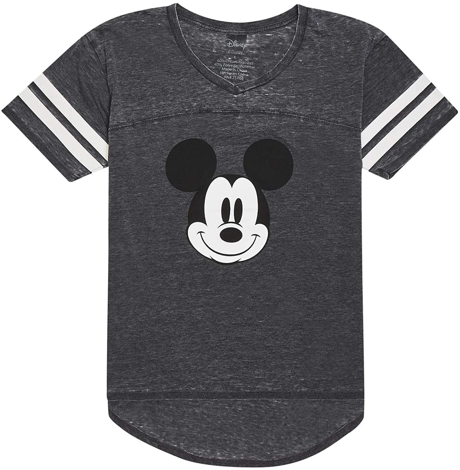 Disney Ladies Mickey Mouse Fashion Shirt Ladies Classic Mickey Mouse