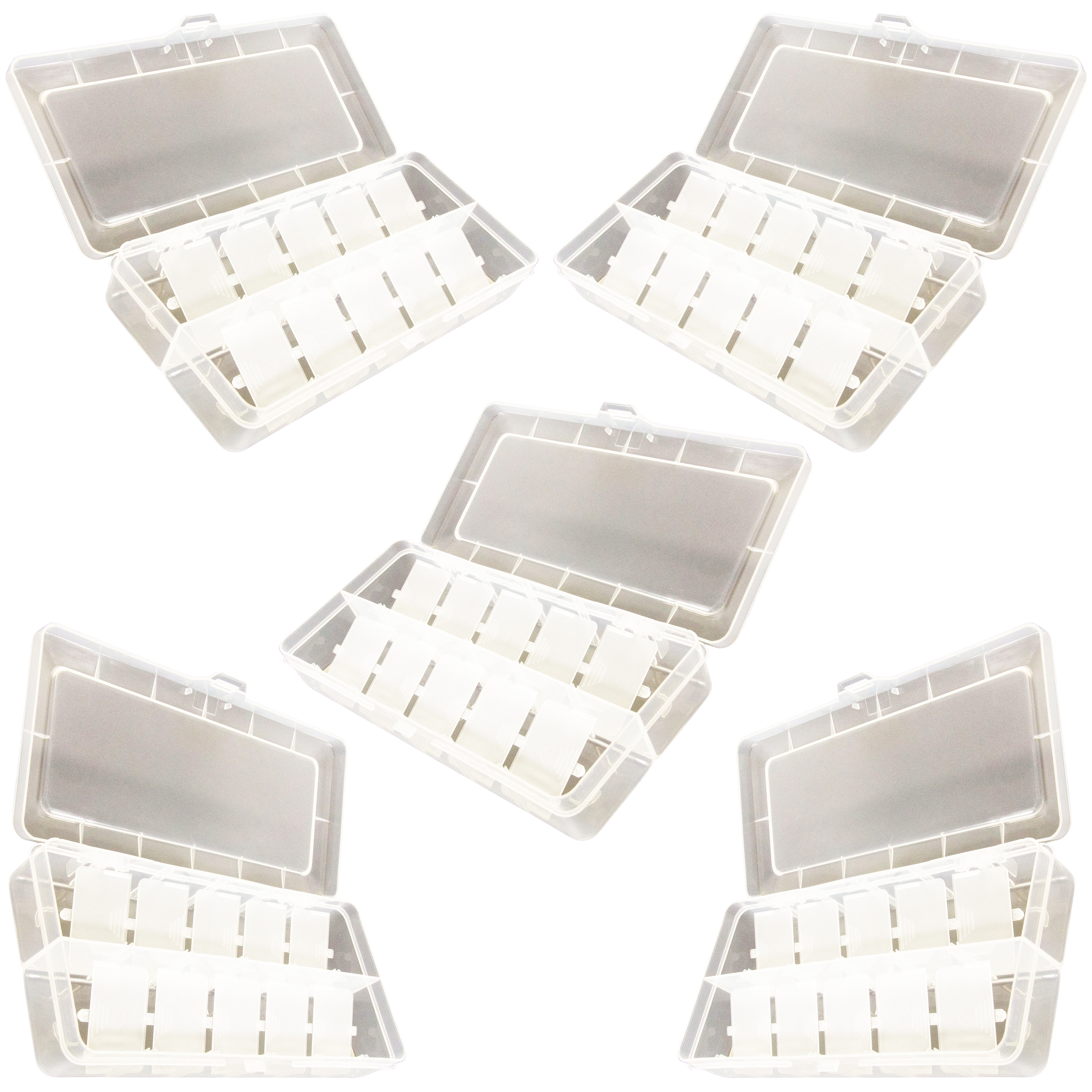 5 Pack Utility Component Storage Box for Holding Small Parts ...