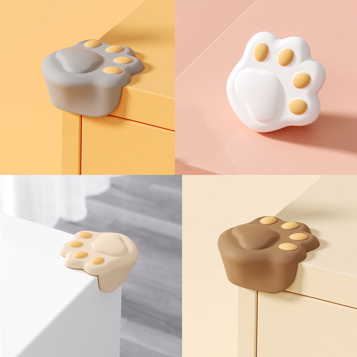 Visland Corner Guards,Baby Proofing Table Corner Protectors,Animal Paw ...